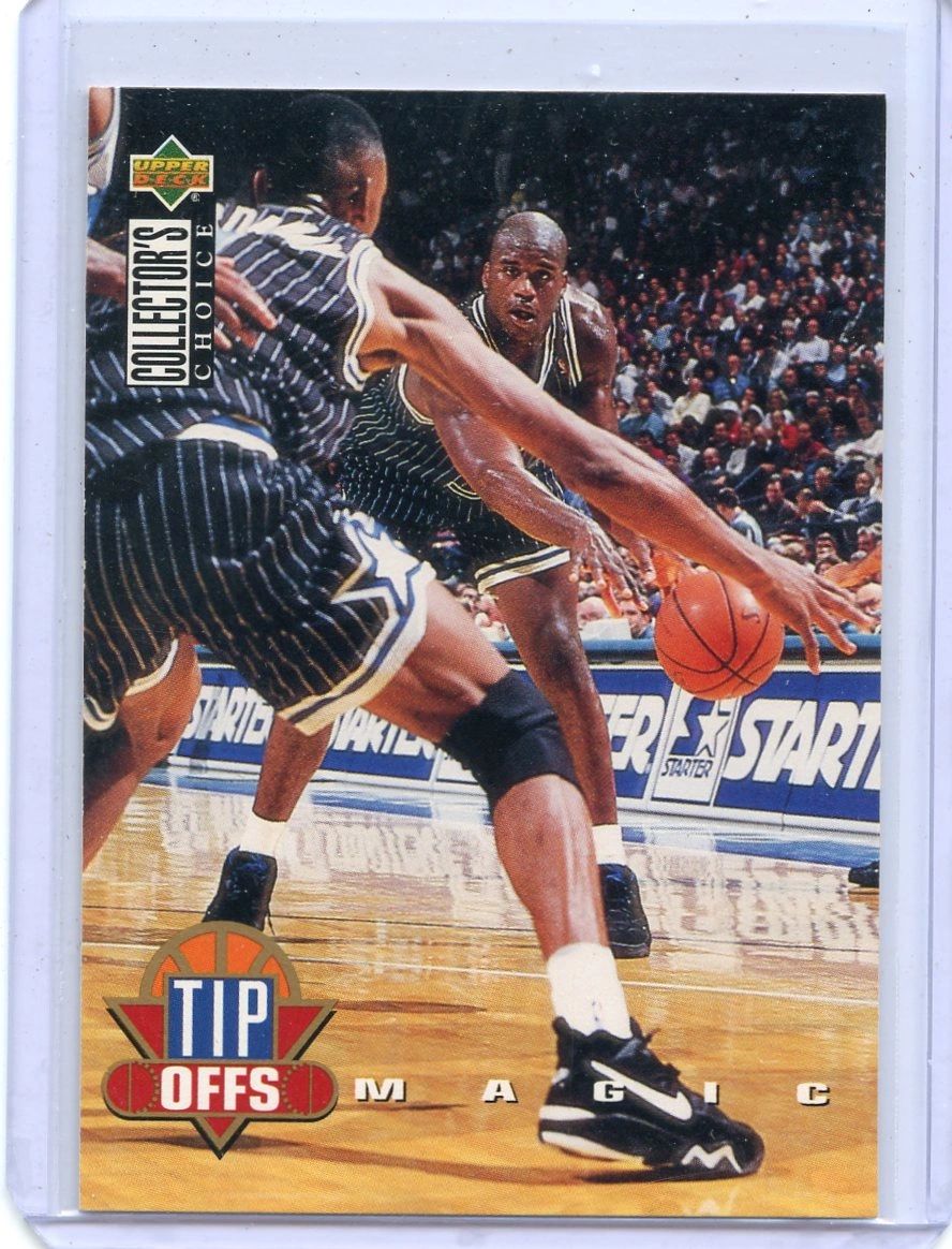 SHAQUILLE ONEAL - MAGIC - BASKETBALL CARD AS PICTURED - A858