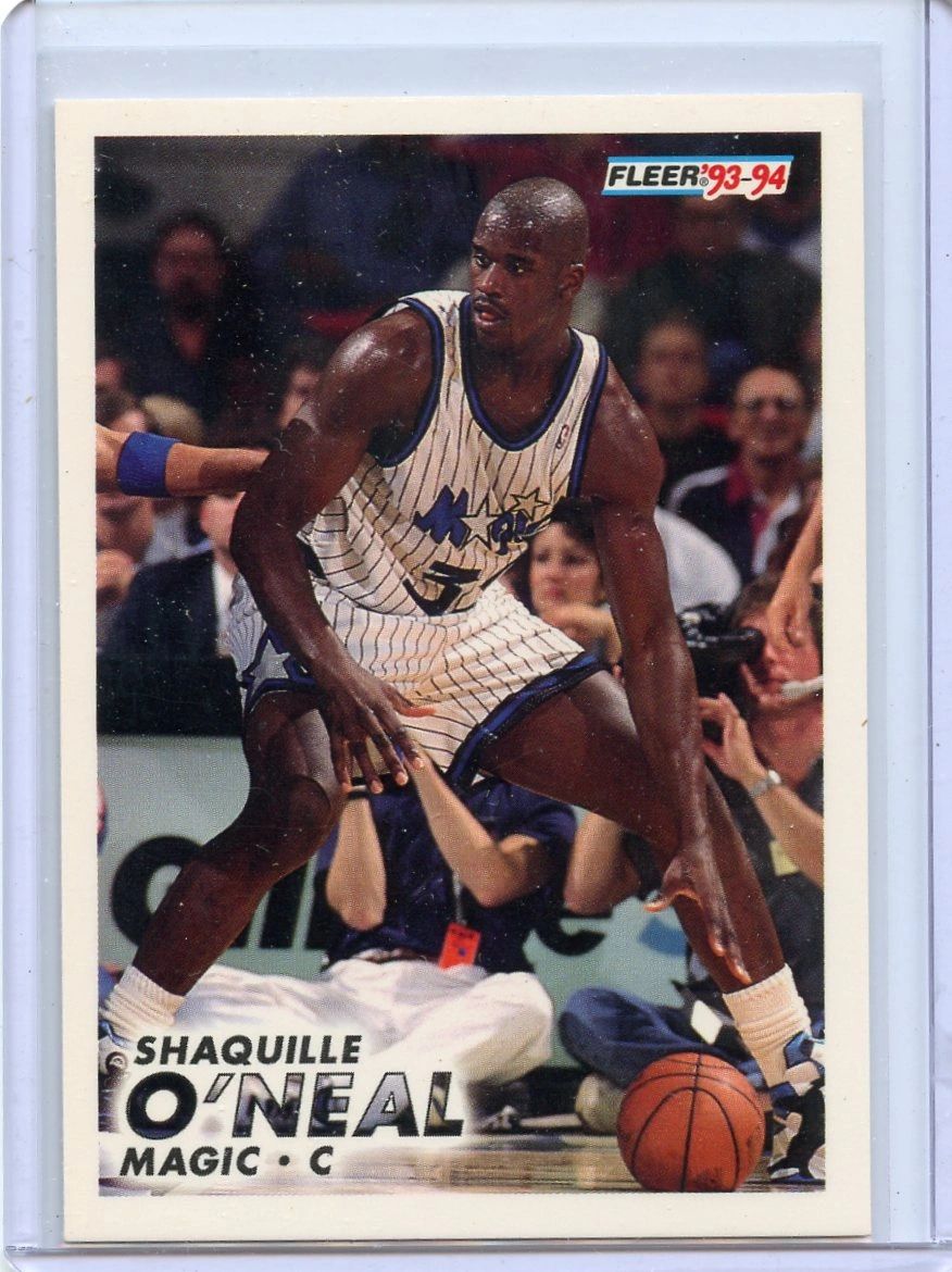 SHAQUILLE ONEAL - MAGIC - BASKETBALL CARD AS PICTURED - A866