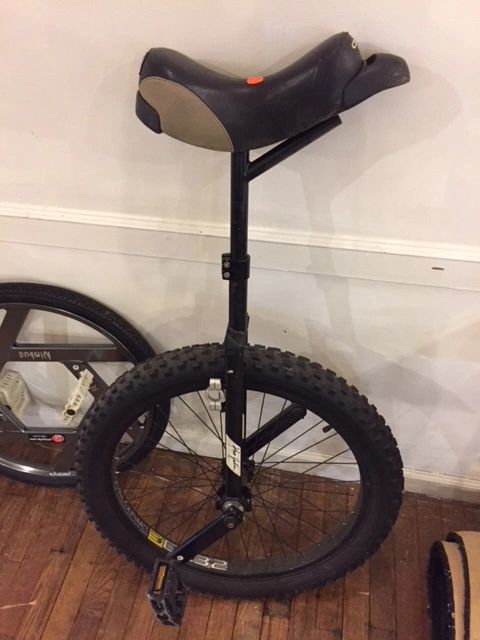 Learn to ride a unicycle