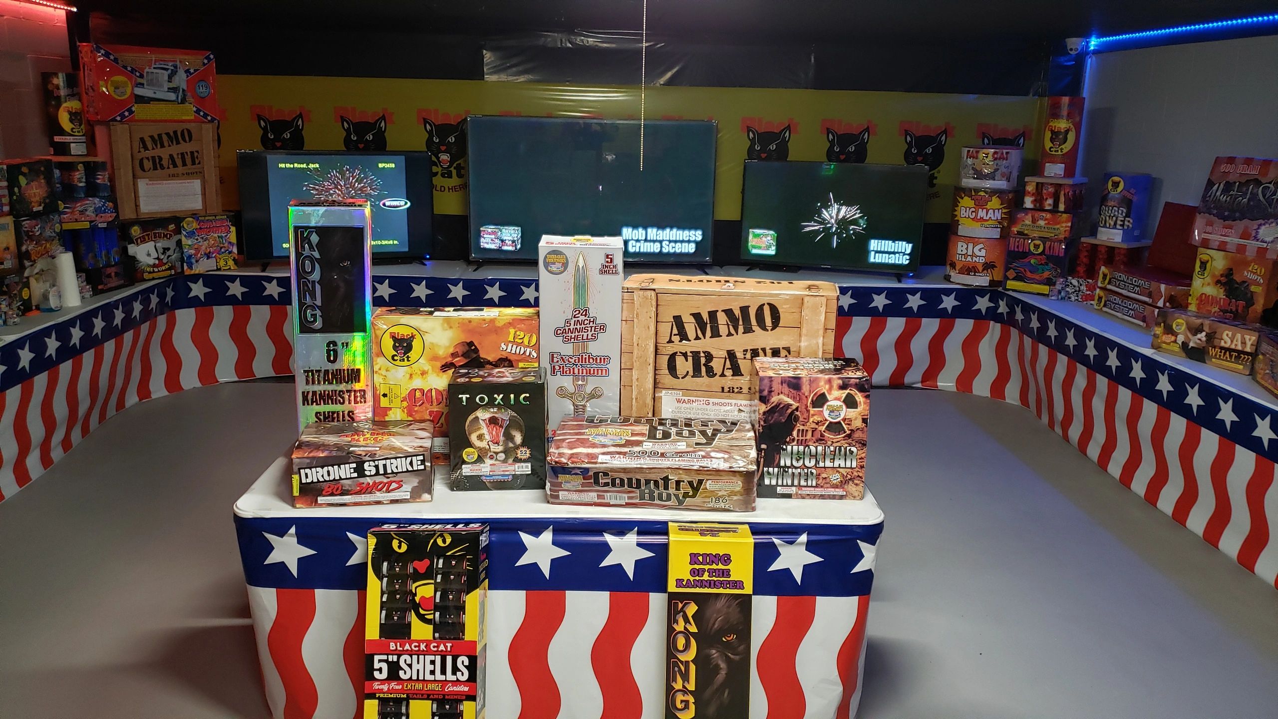 PRIVATE VIP FIREWORKS ROOM