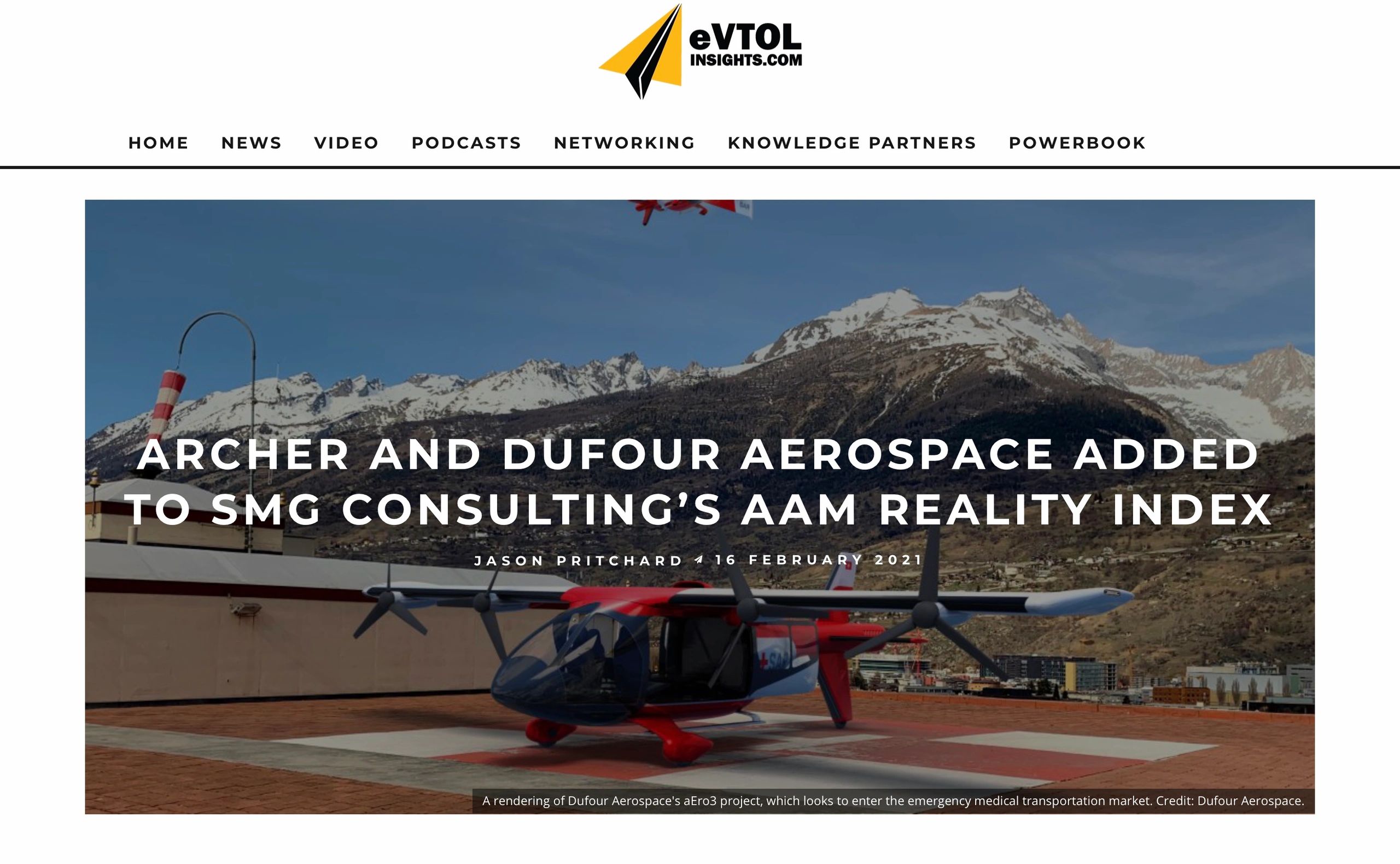 eVTOLInsights.com looks at the AAM Reality Index latest release