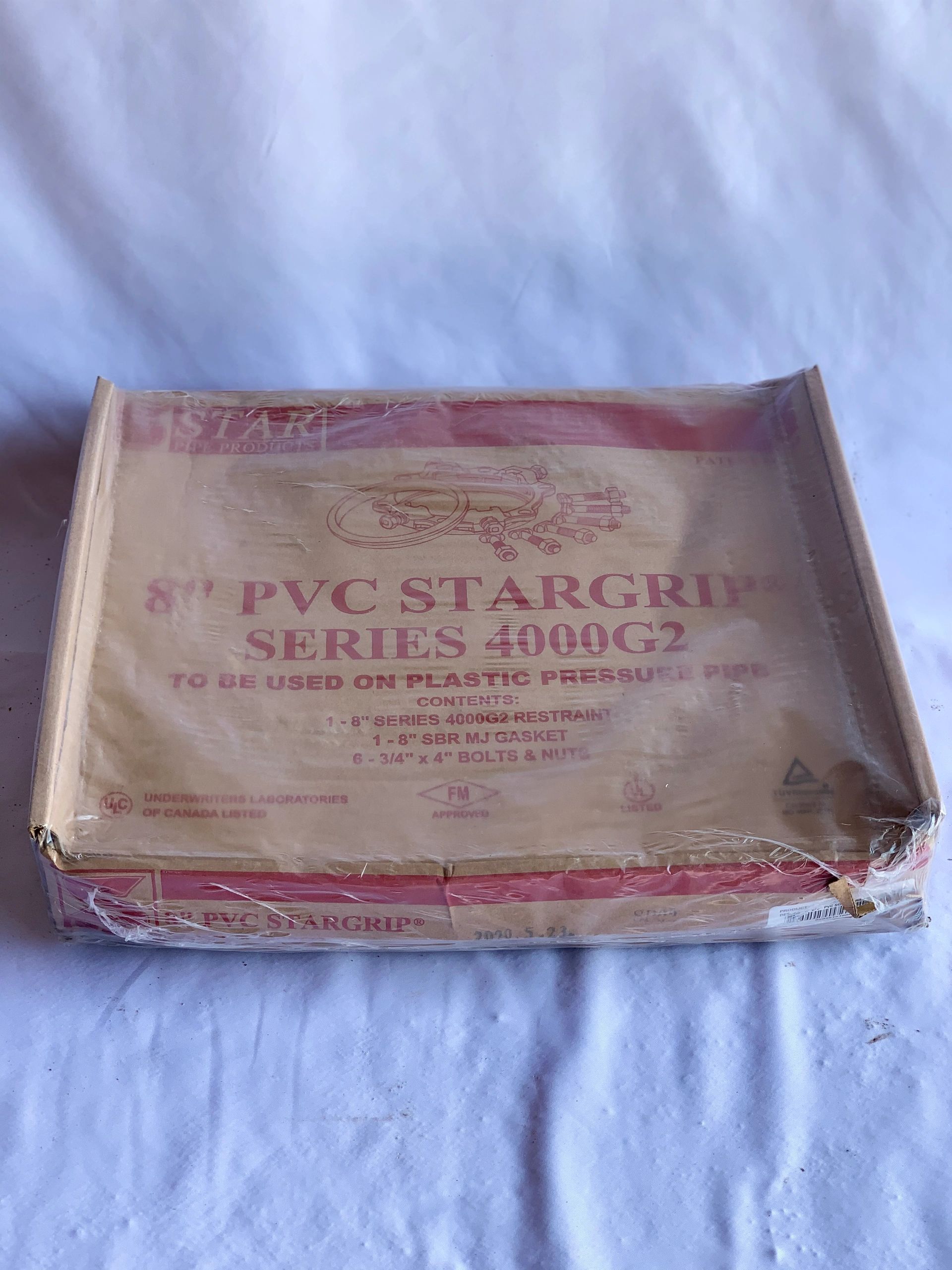 PVC Stargrip 6” 4000 G2 for PVC Pipe