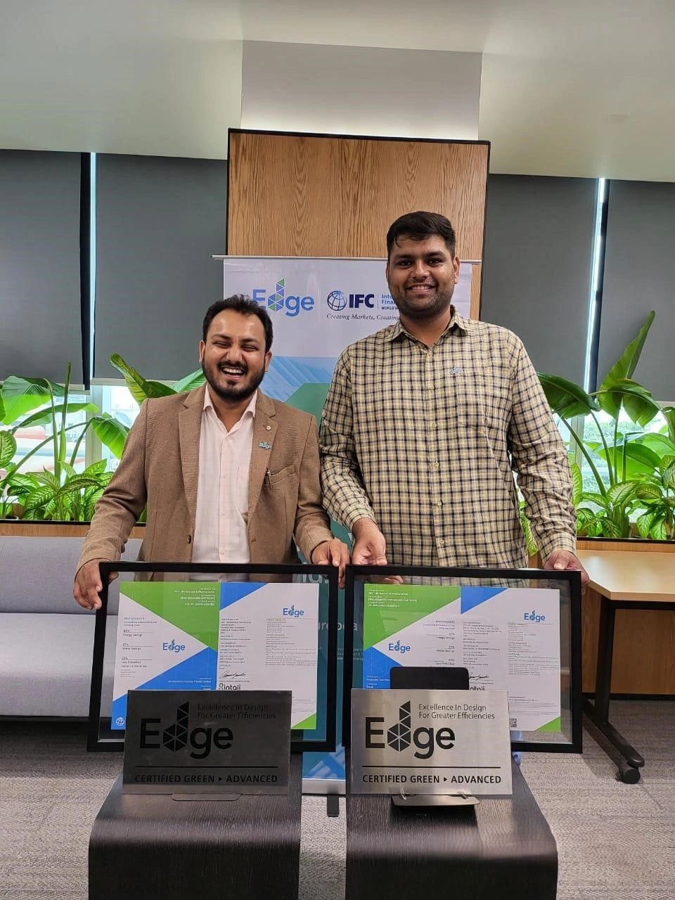 Handover Ceremony for World's 1st EDGE Advanced Certified