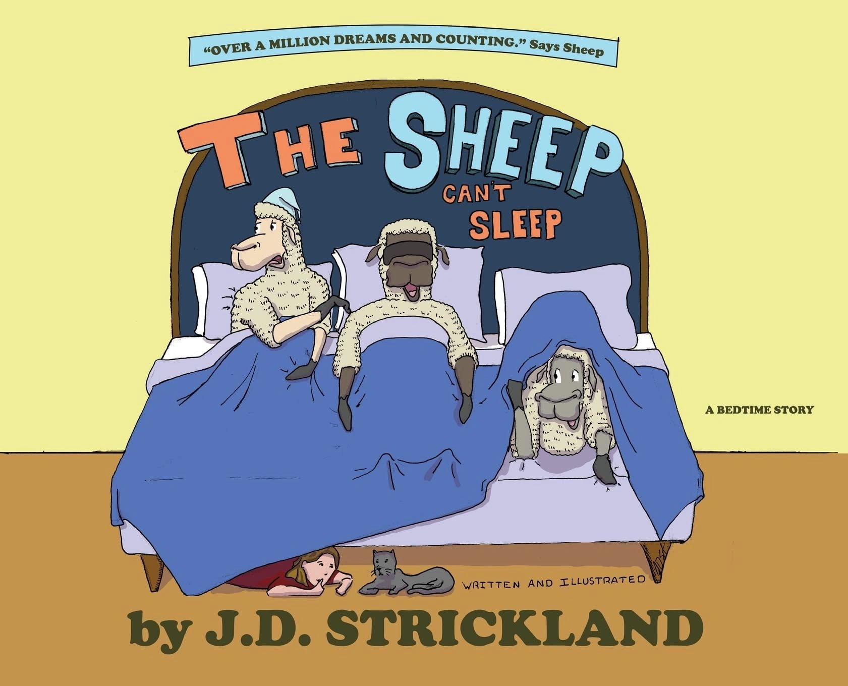 The Sheep Can't Sleep - Funny Kids Bedtime Books
