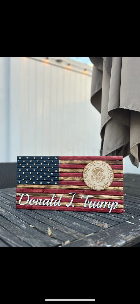 Small Custom American flags