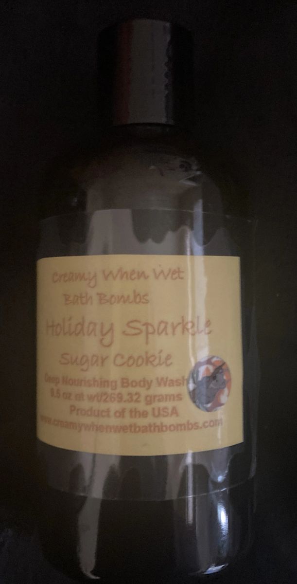 Body Wash 9.5 oz -- HOLIDAY SPARKLE (Sugar Cookie). Lather up to this ...