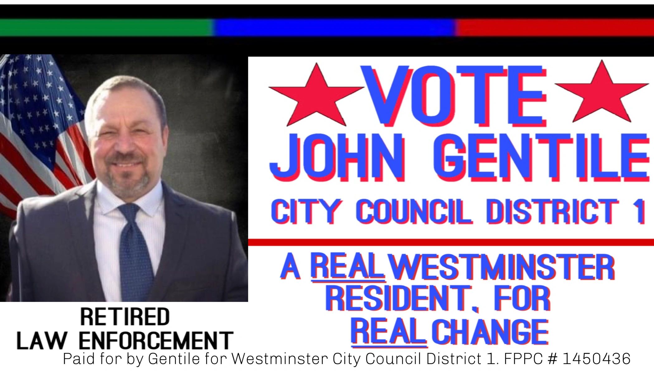 Vote John Gentile
