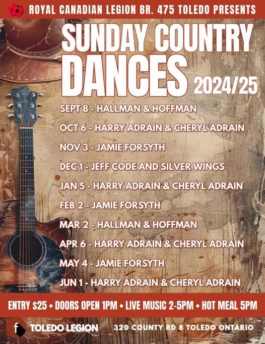Sunday Dance Season 2024-25!