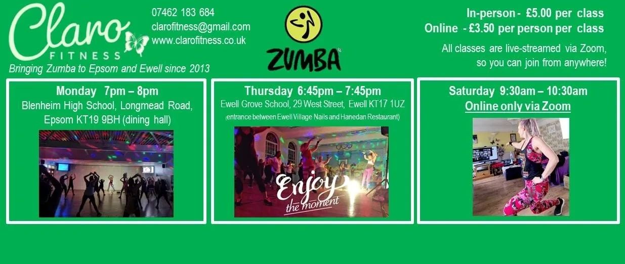 About Claro Fitness | Claro Fitness Zumba