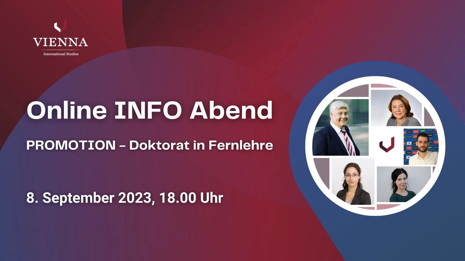 PROMOTION - INFO Abend - Wir beantworten online Ihre Fragen