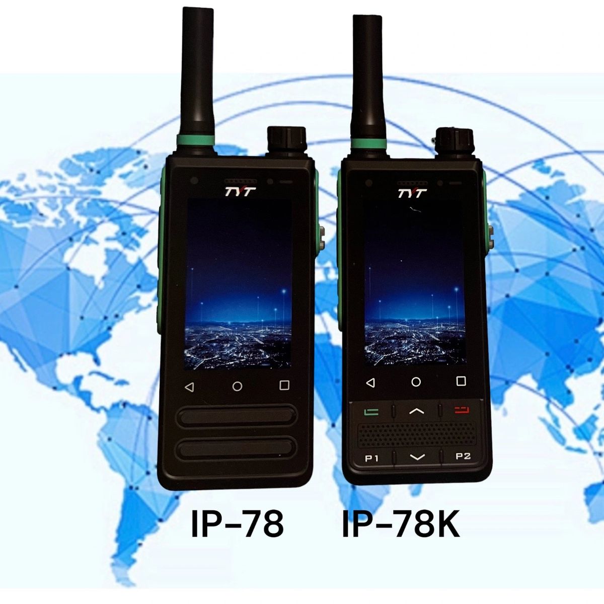 TYT IP-78 & IP-78k ANDROID 9.0 4G/LTE WCDMA NETWORK IP GLOBAL RADIO