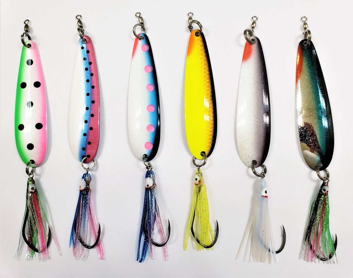 3 7/8" Trophy Series UV Salmon Spoons