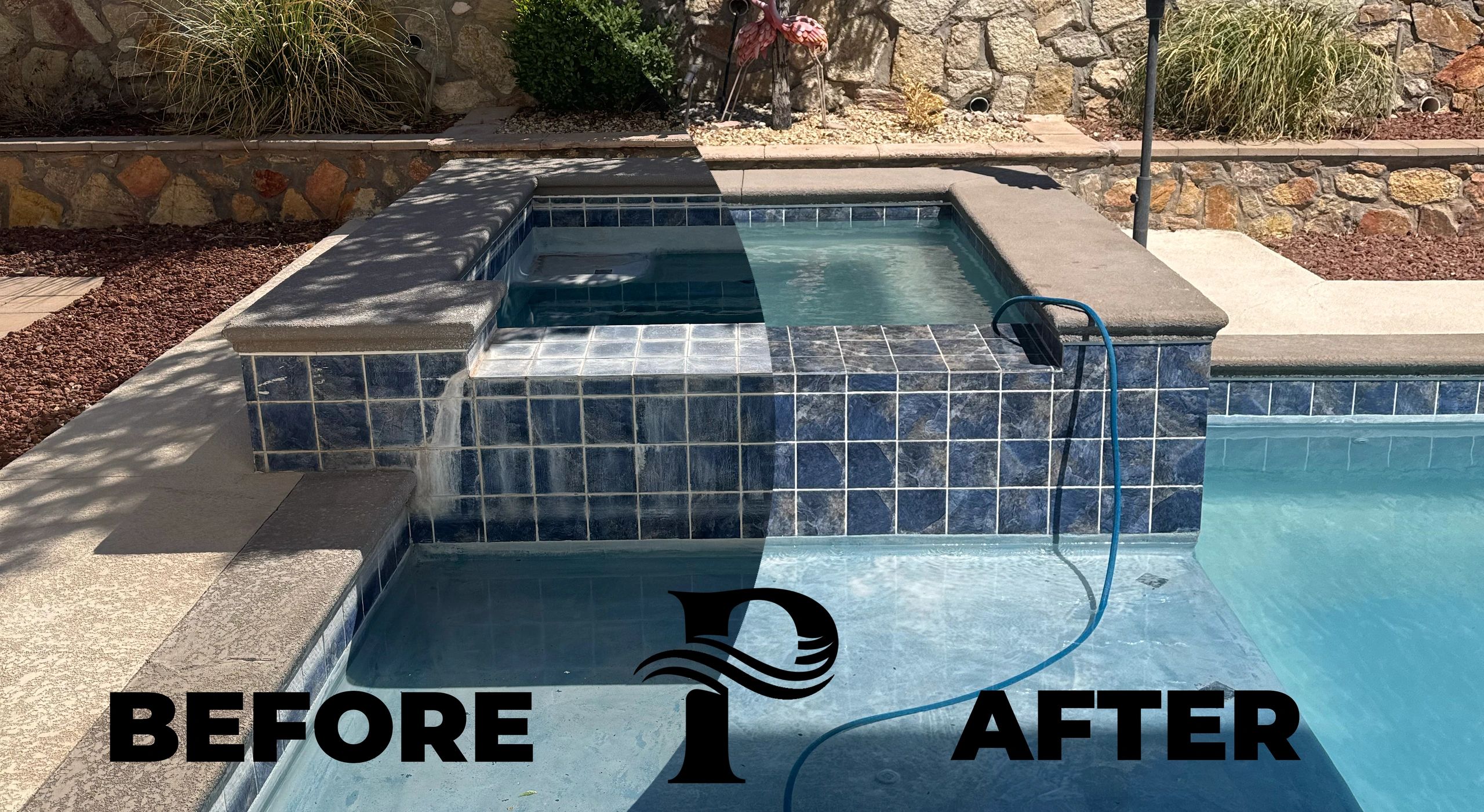 Professional Pool Tile Cleaning Service
