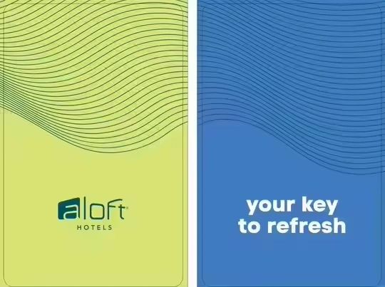 Aloft Hotels RFID Key Card - Vingcard/Visionline/Assa Abloy 1K
