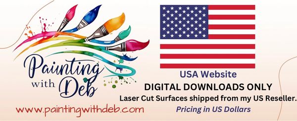 Painting with Deb - Tole Painting Wood, Downloadable Decorative ...