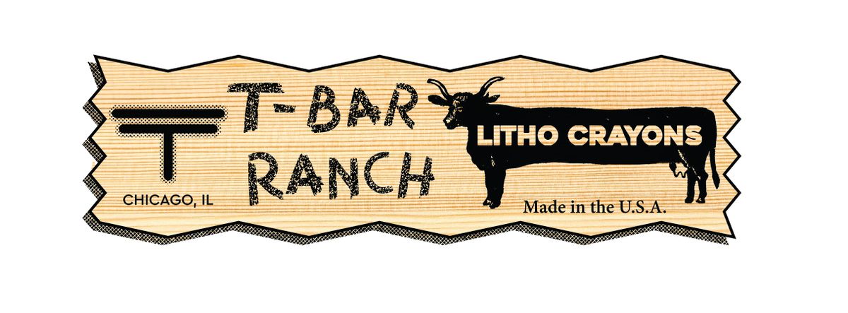 T-Bar Ranch Litho Crayons