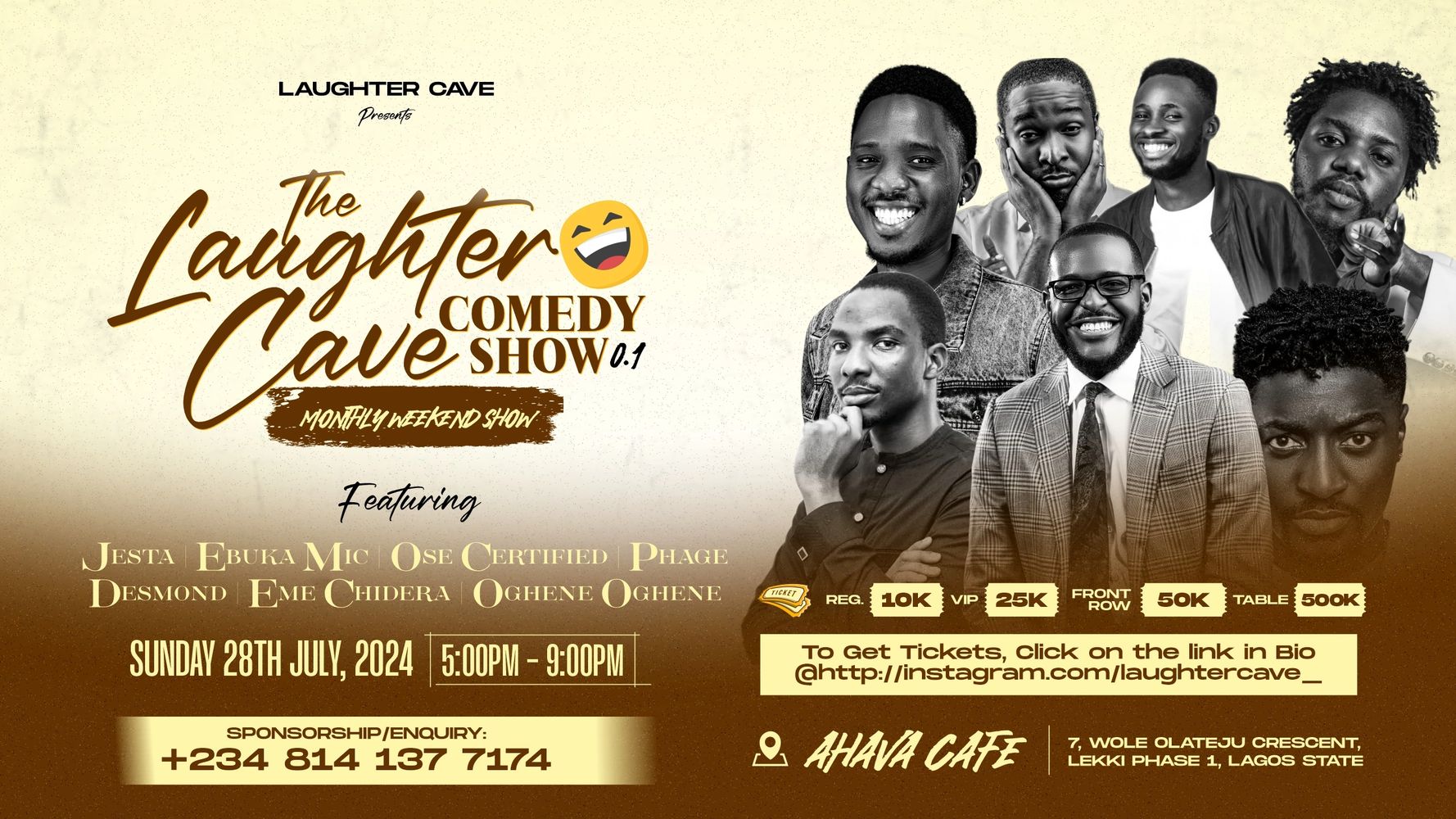 Laughter Cave Monthly Show