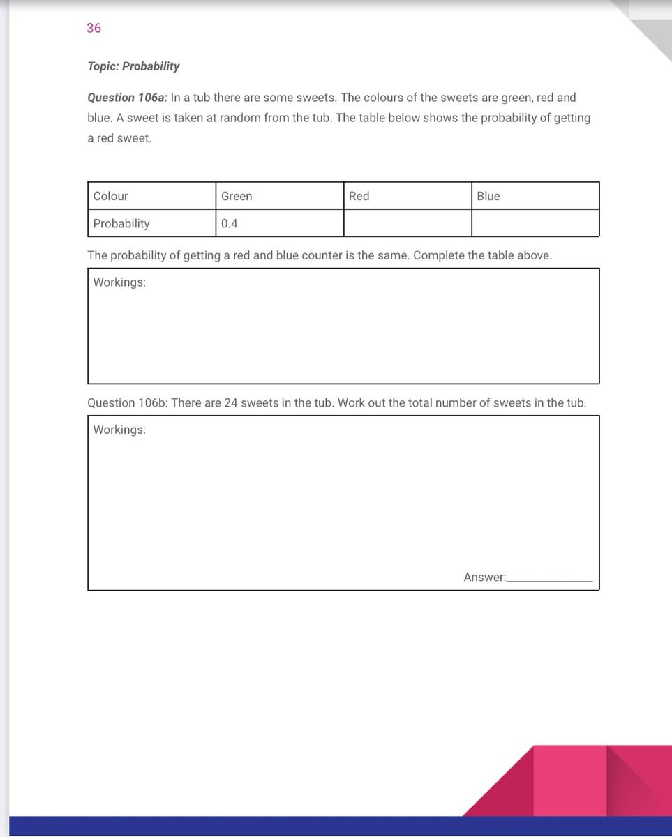 GCSE Grade 5 Mathematics Workbooks with Answers.