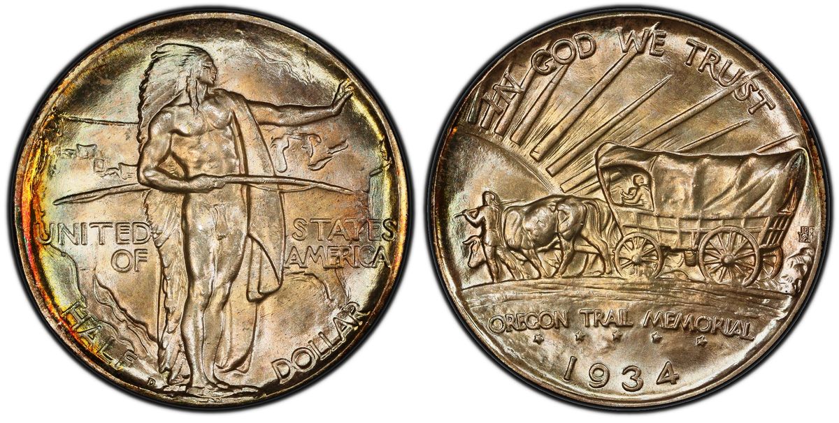 1934-D Oregon PCGS MS67+ (This Coin Has Been Sold)