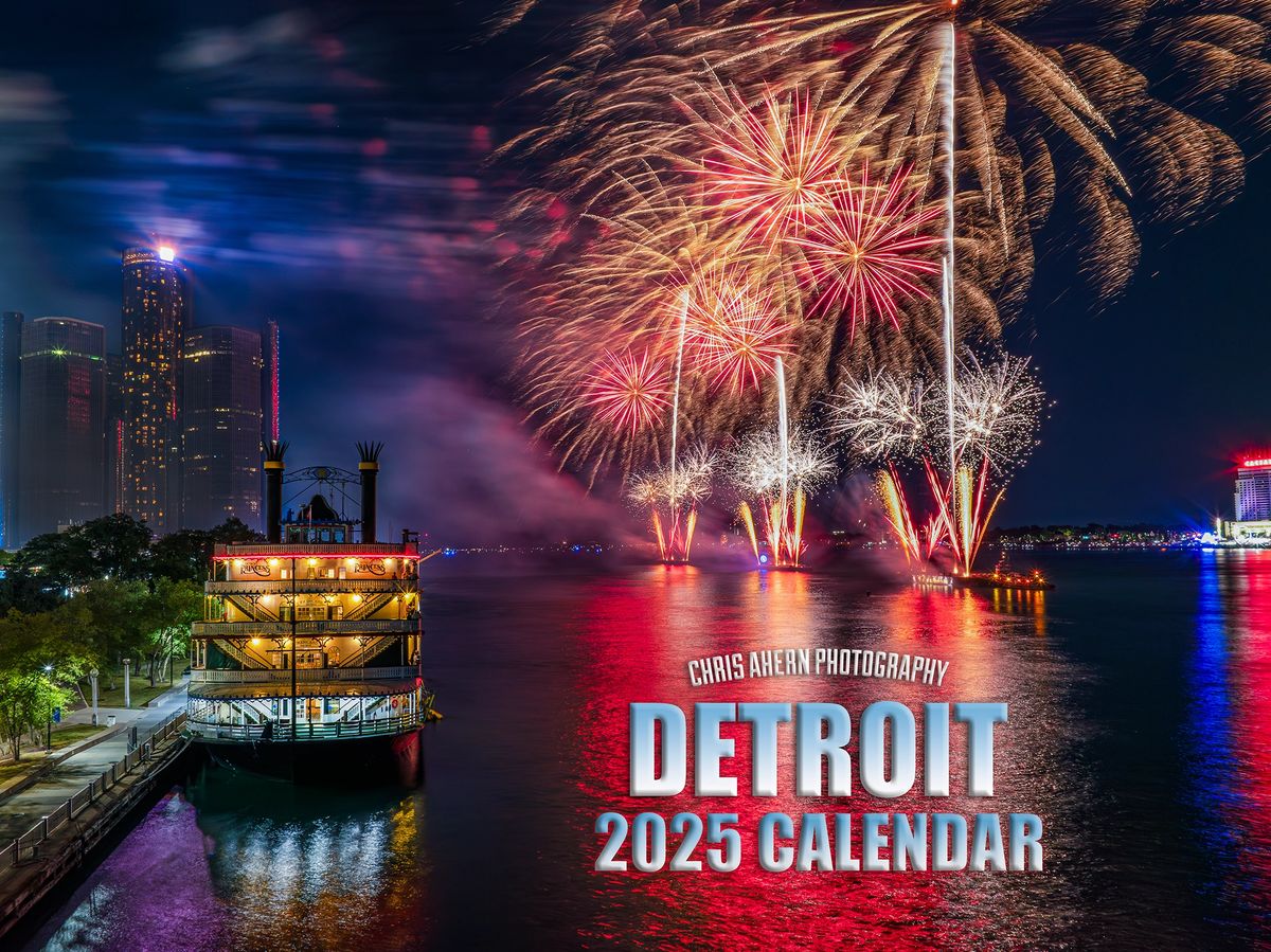 2025 Detroit Calendar