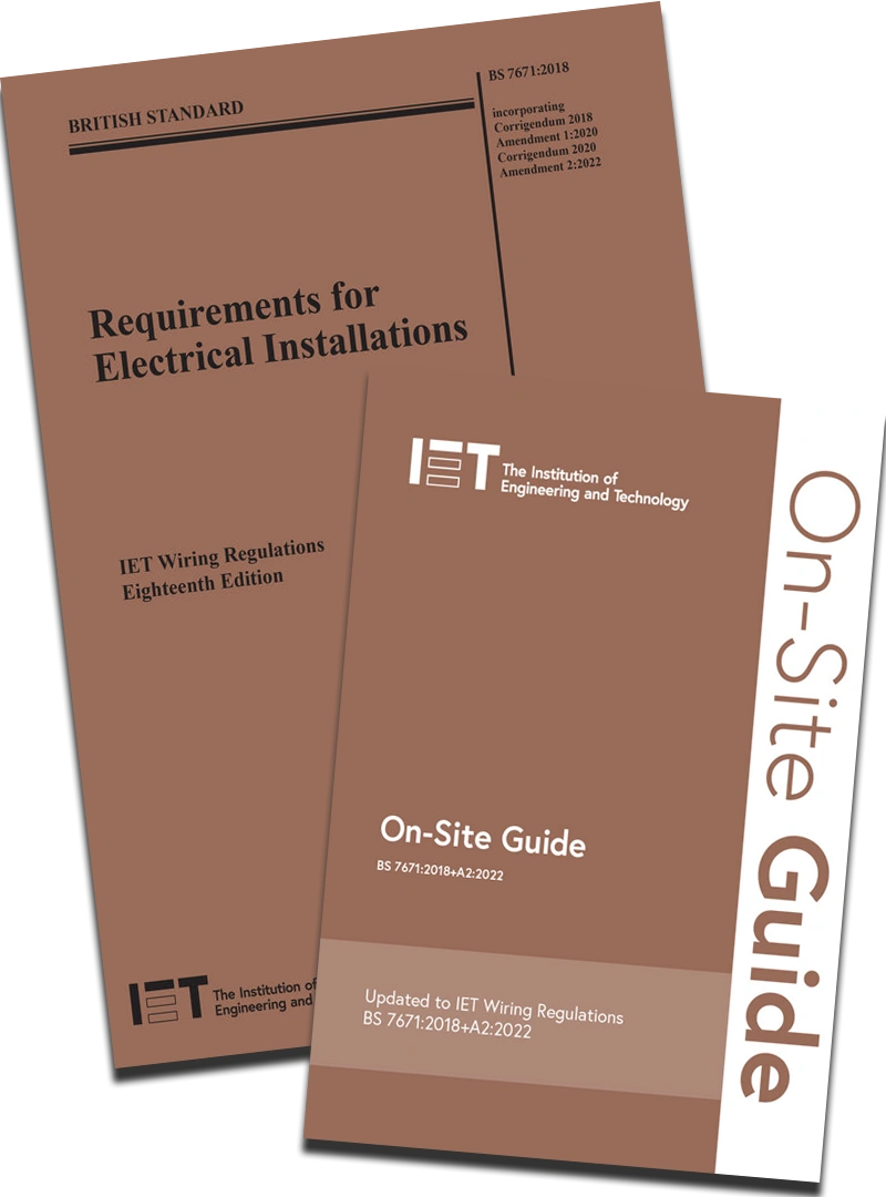 Saving Pack "1" (IET WIRING REGULATIONS 2nd Amendment + IET ONSITE ...
