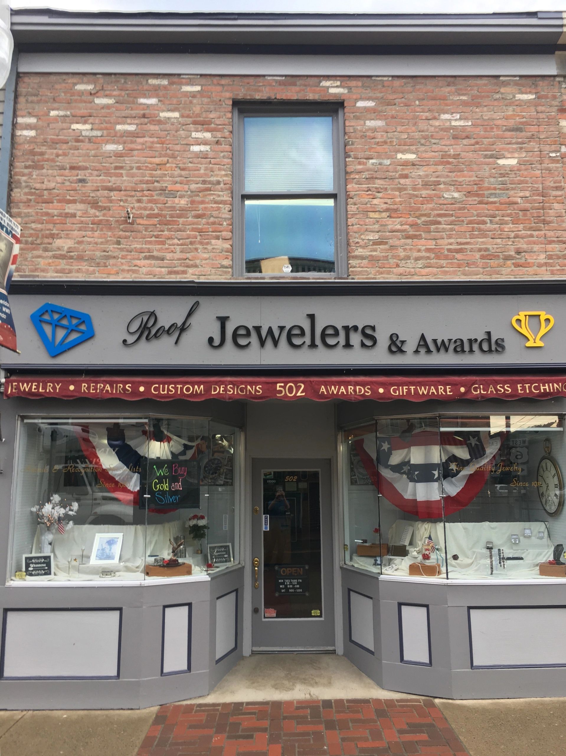 Roof Jewelers & Awards - Jewelry - Towanda, Pennsylvania