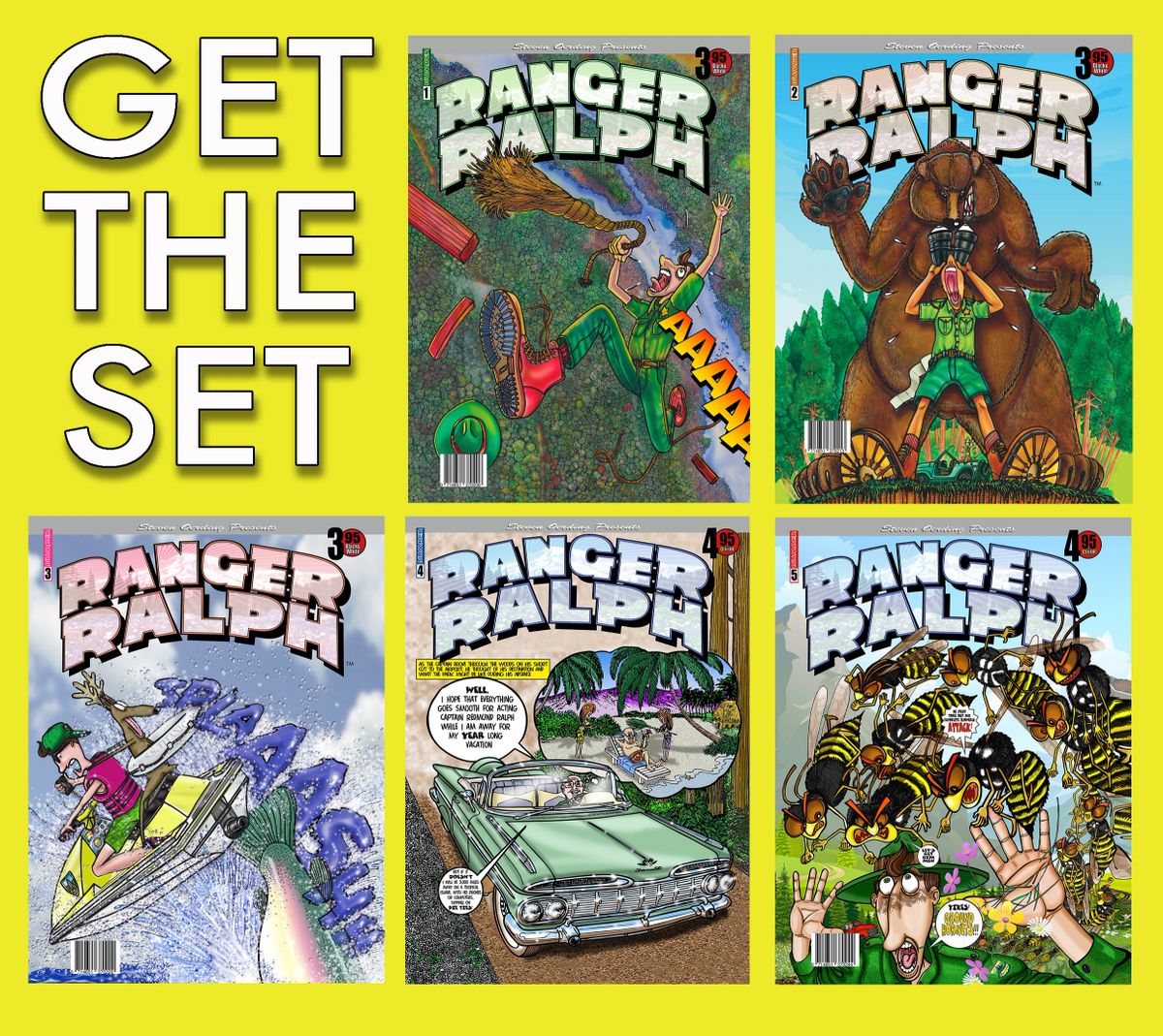 Ranger Ralph Comics 1-5 Complete Set