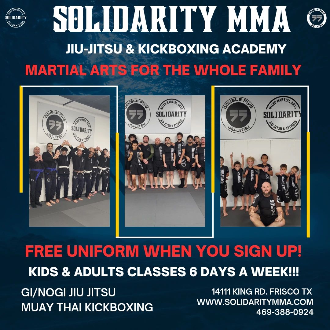 NOGI Jiu Jitsu, Kickboxing, Brazilian Jiu Jitsu - Solidarity MMA