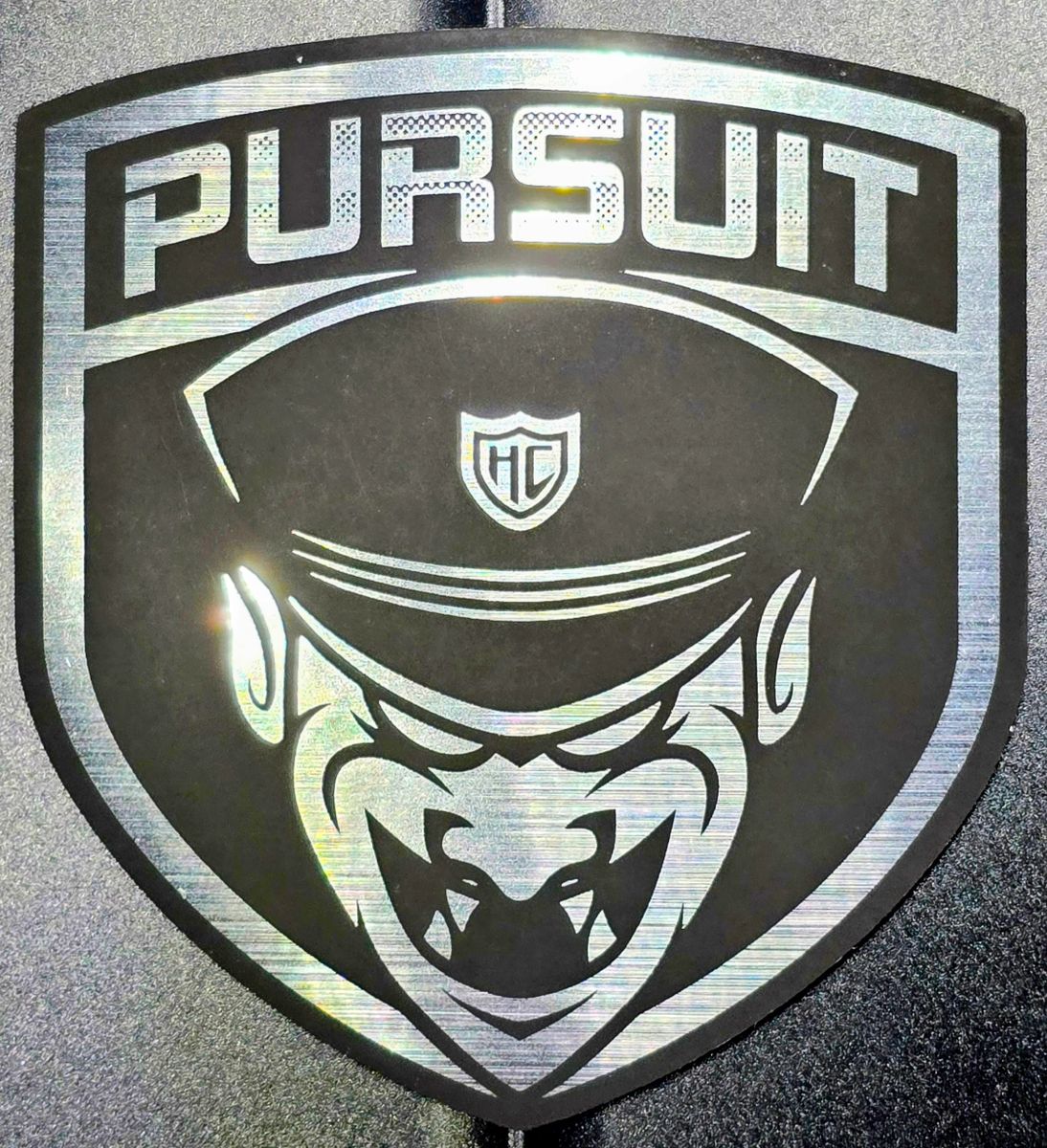 2 Front Facing Pursuit Decal