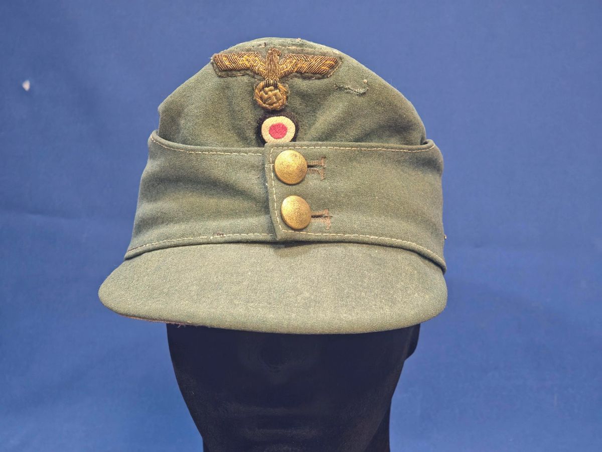 WW2 German General's M43 Cap From Ernst Schlemmer