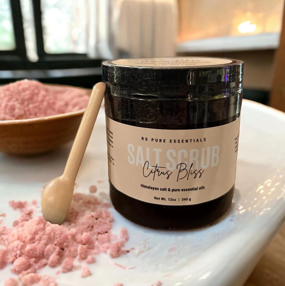 Citrus Bliss Salt Scrub | 12 oz