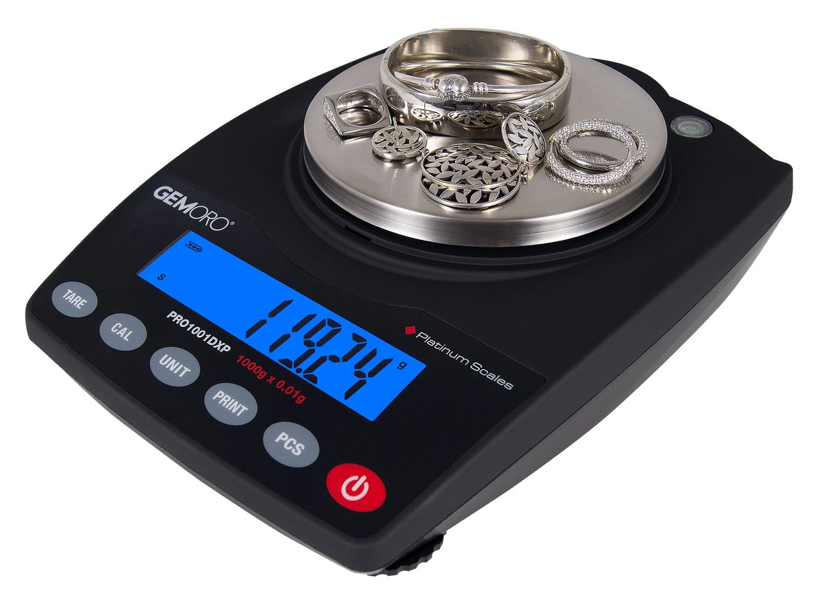 GEMORO PLATINUM PRO1001DXP PRECISION SCALE, 1000G X 0.01