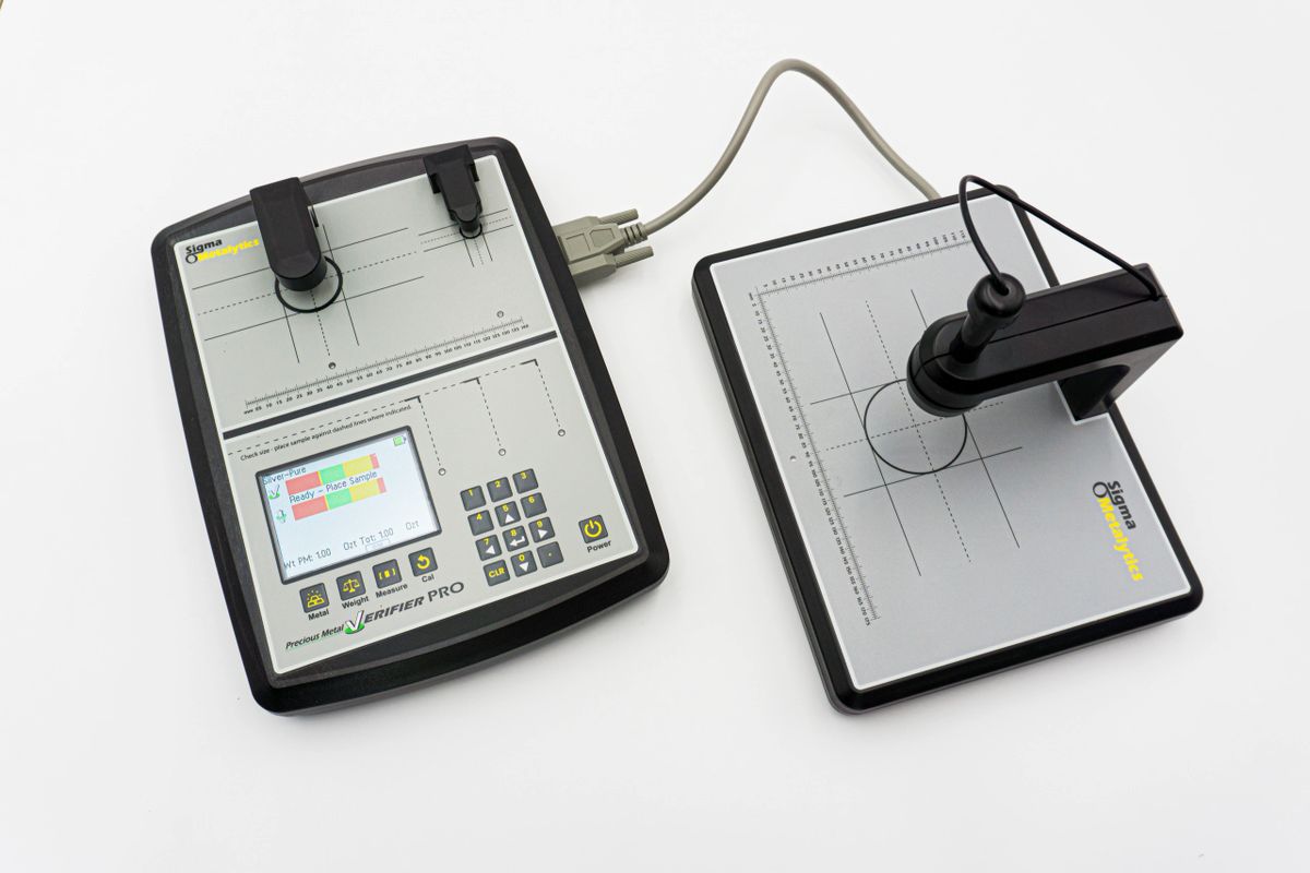 Sigma Metalytics Precious Metal Verifier PRO with Small, Large ...