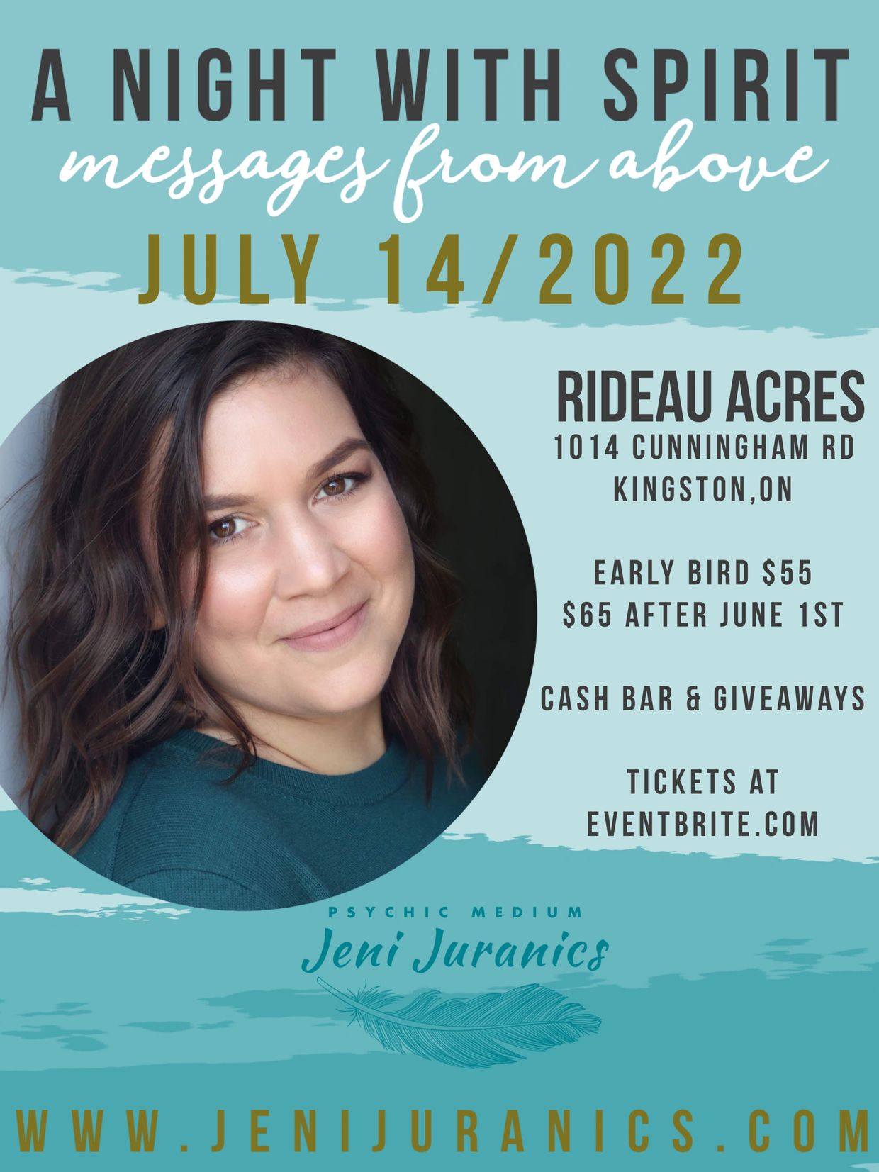 Psychic Medium Jeni Juranics / Hawk Moon Healing Arts