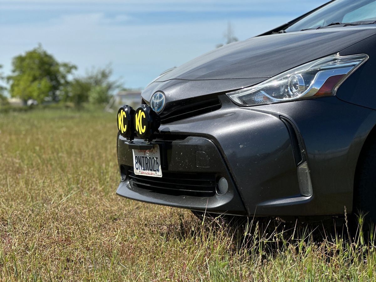 Universal License Plate Light Bracket