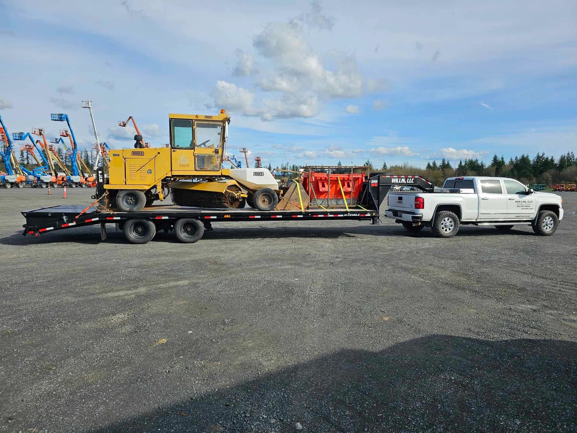 Pick-Up and Delivery Services for Equipment and Materials