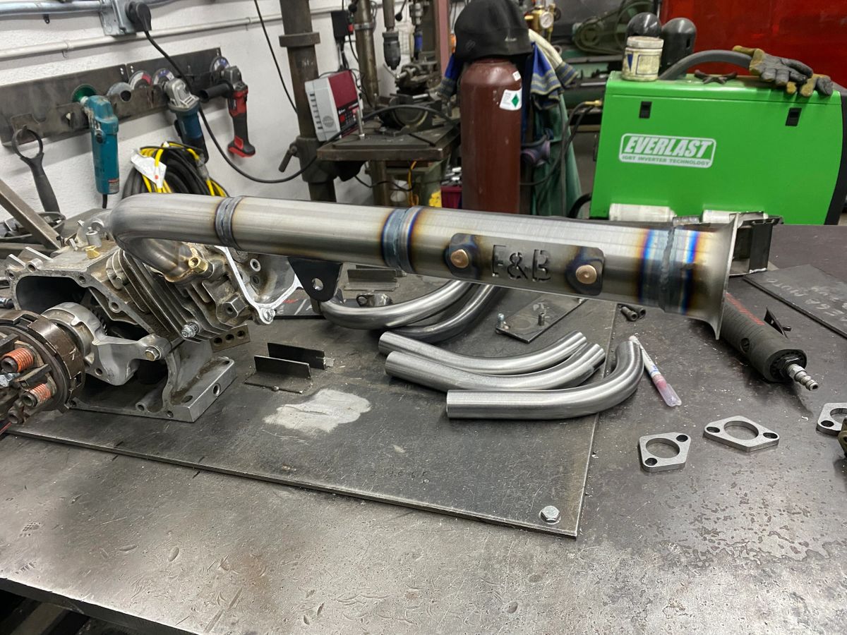 Motovox, MM80, MBX10 with clamp on brace and trumpet tip 4 stage