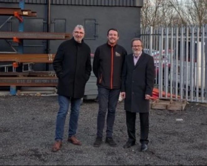 Councillor Steven Harker and Councillor Chris McEwan visit ProFab