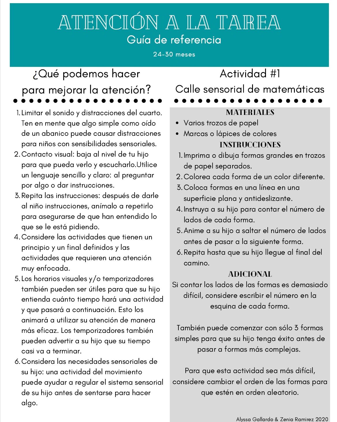 Attention to Task Tips & Tricks 24-30 months