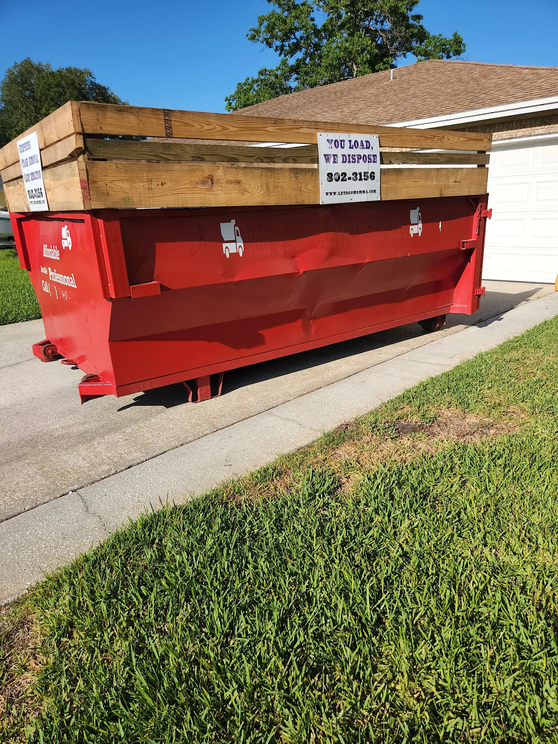 Rent a Dumpster Service | Affordable Roll Off Dumpster Rental