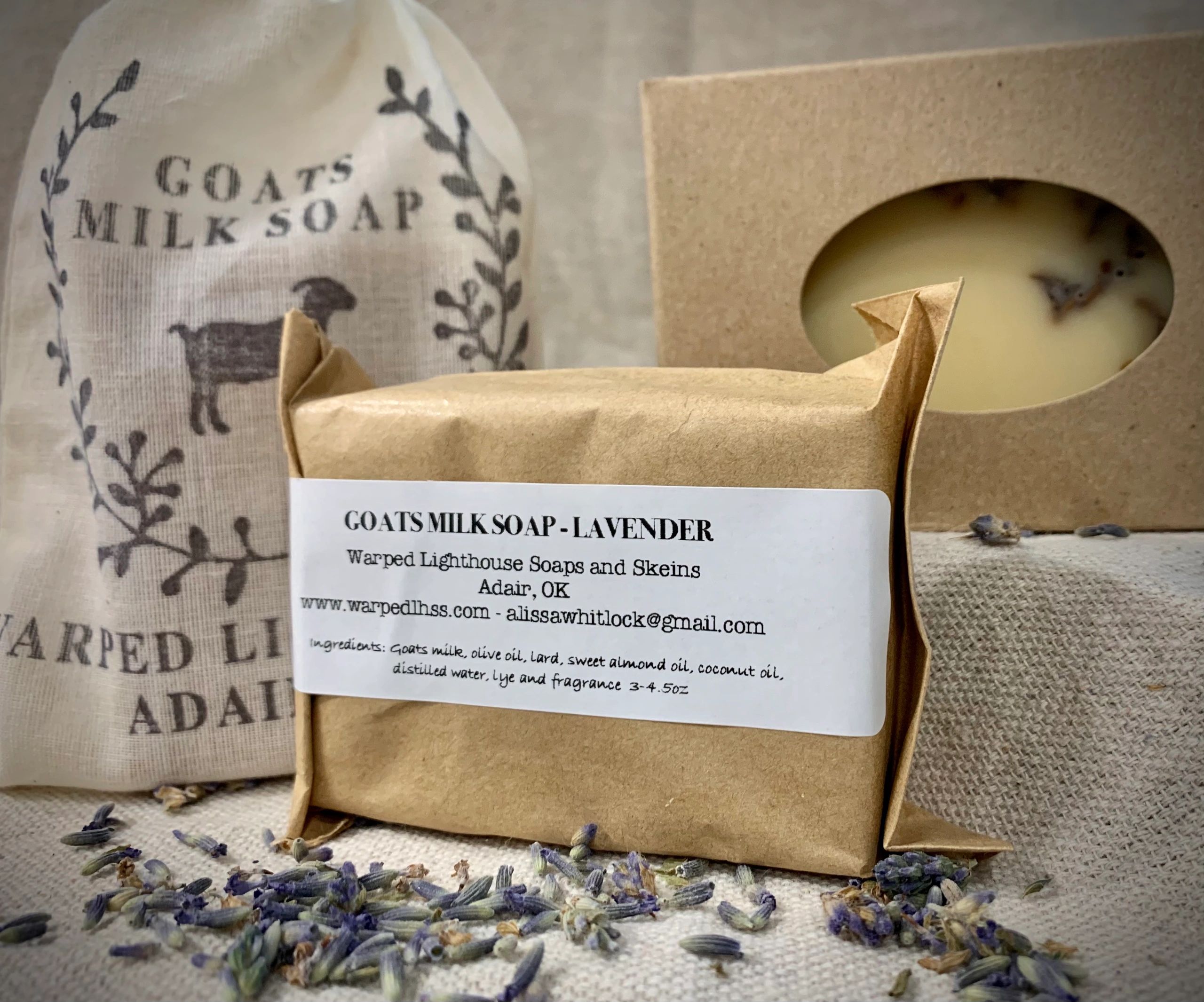 The Warped Lighthouse Soaps and Skeins