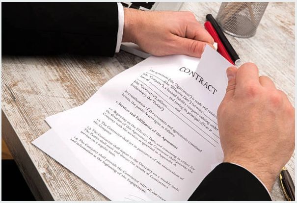 The difference between a valid and a void Contract