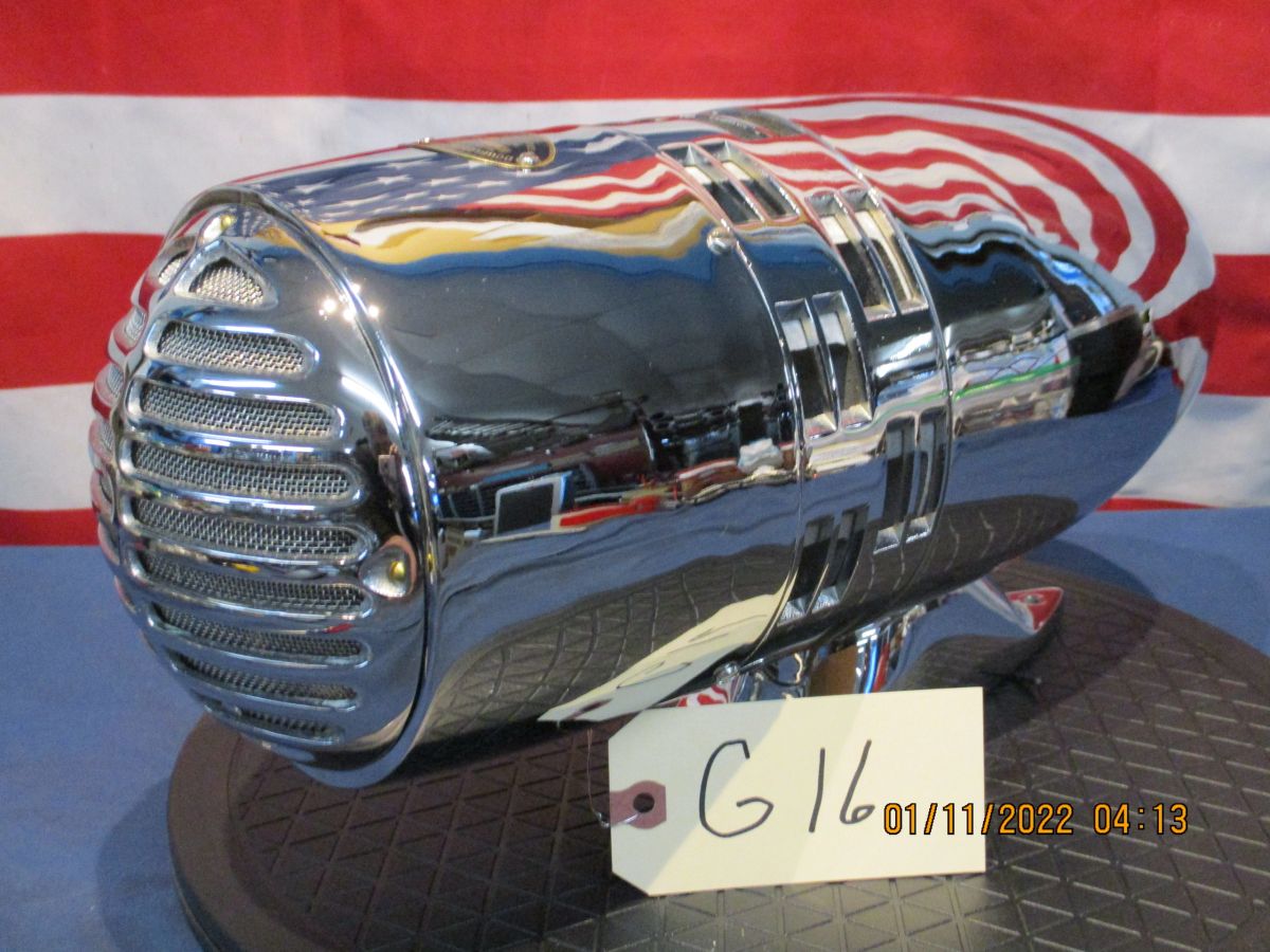 G16 Federal Model 77B Double Tone Siren with Grille Front 12 Volt
