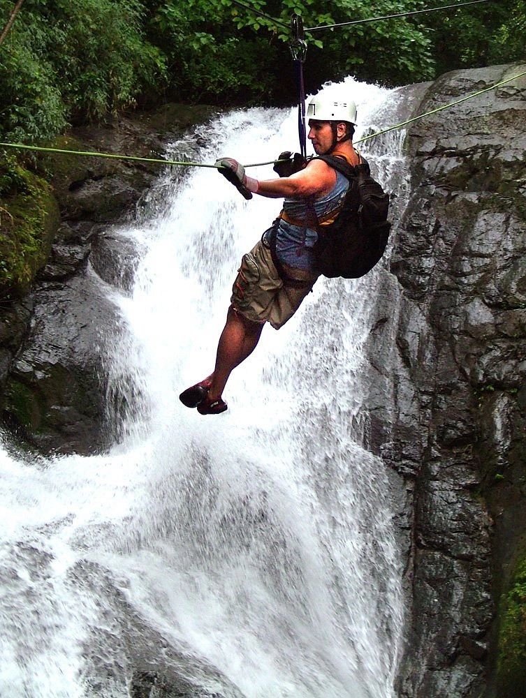 Mega Zipline Adventure Over 11 Waterfalls!!