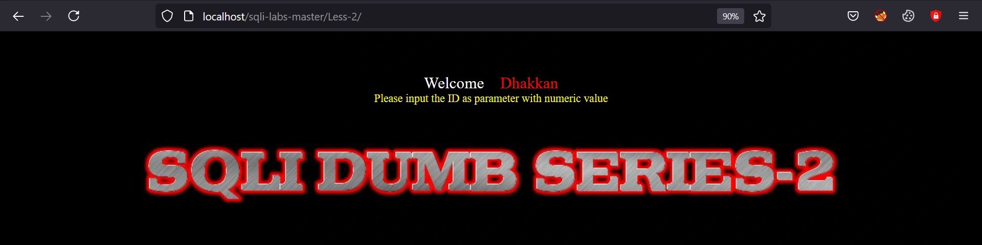 Lesson 2: GET - ERROR BASED SQL Injection(SQLi)