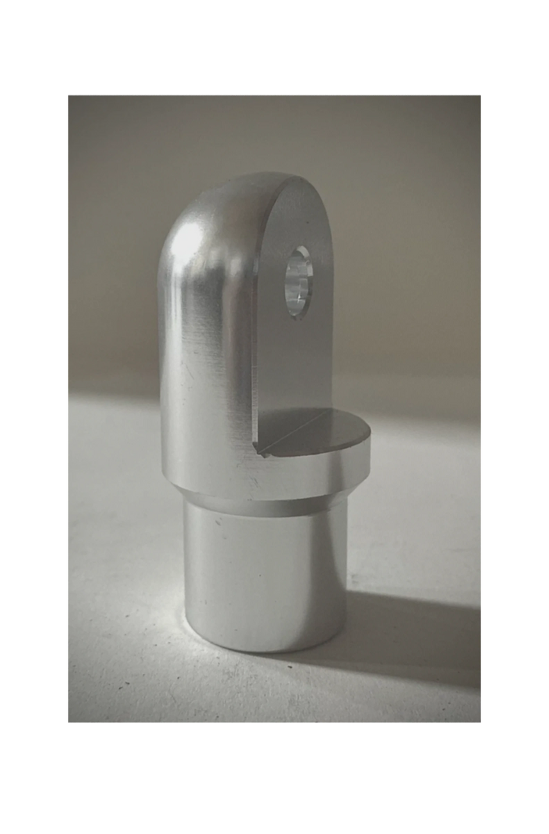 1" HALF PIN ANODIZED