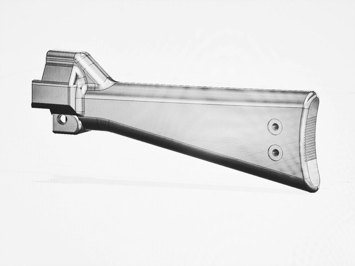 CSM MP5 22LR A2 Style Stock