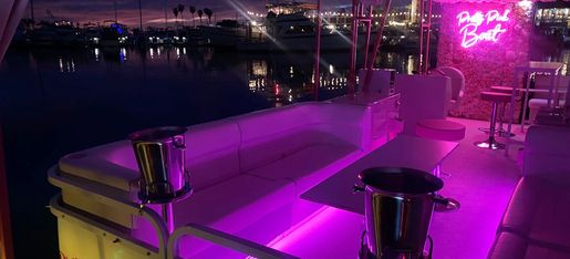 Pretty Pink Boat