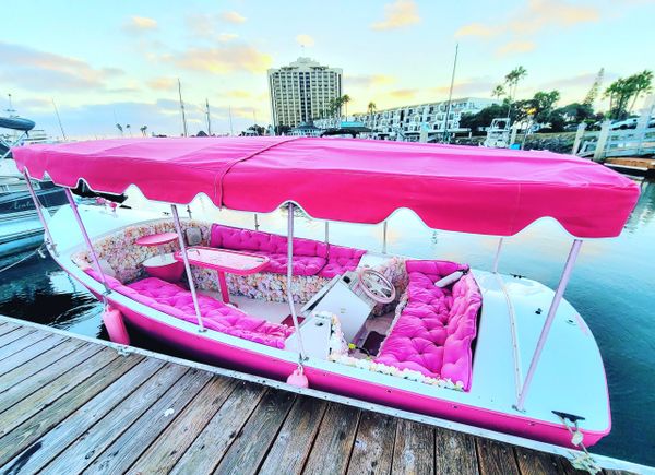 Pretty Pink Boat