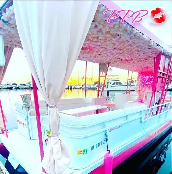 Pretty Pink Boat